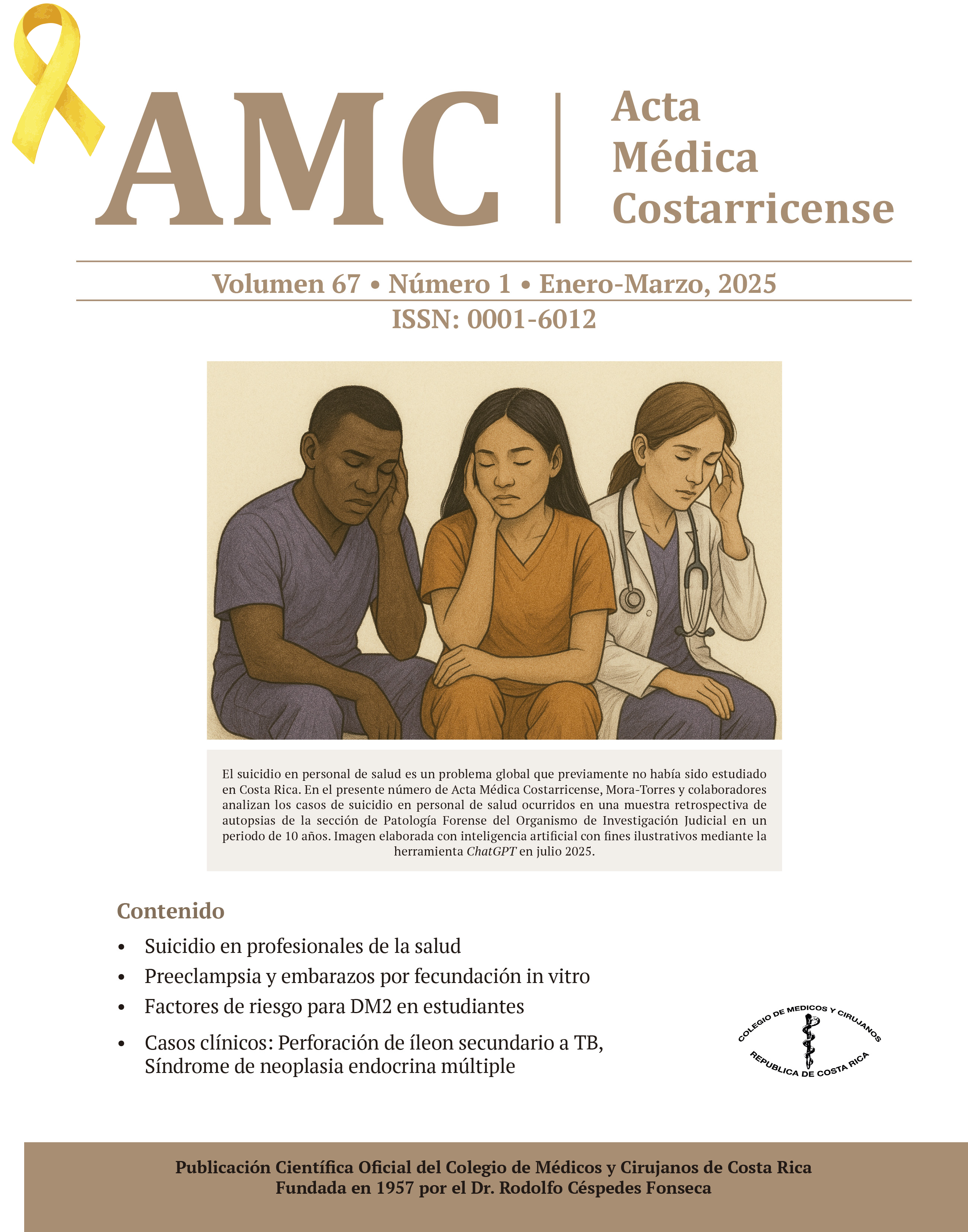 Vol. 67 Núm. 1 (2025): Acta Médica Costarricense, Enero-Marzo | Acta ...